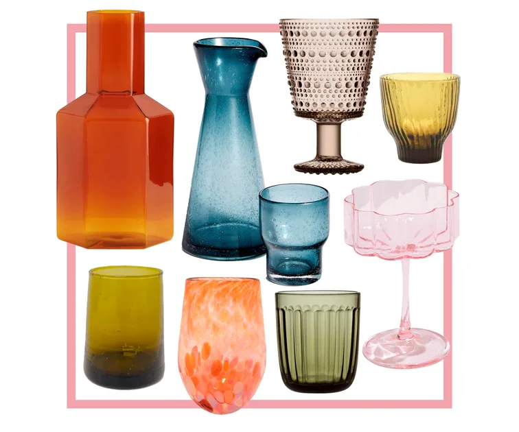 10 vintage-inspired glasses to brighten up your bar cart - Your Home ...