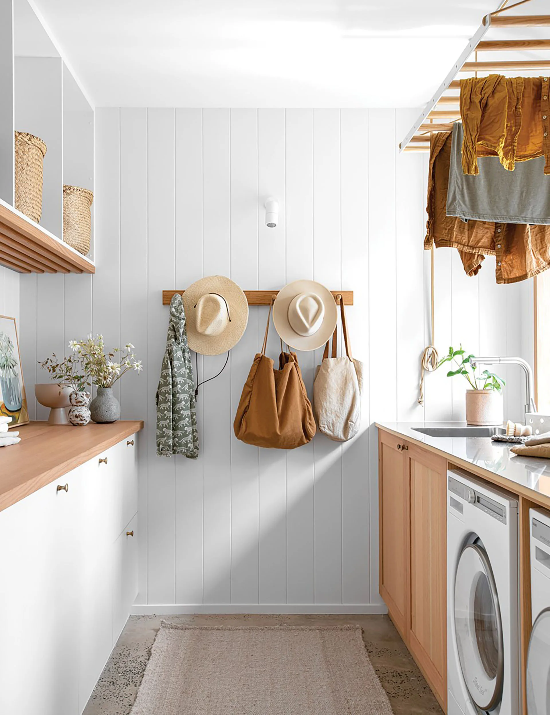 Laundry storage solutions: baskets, shelving, racks and more - Your ...