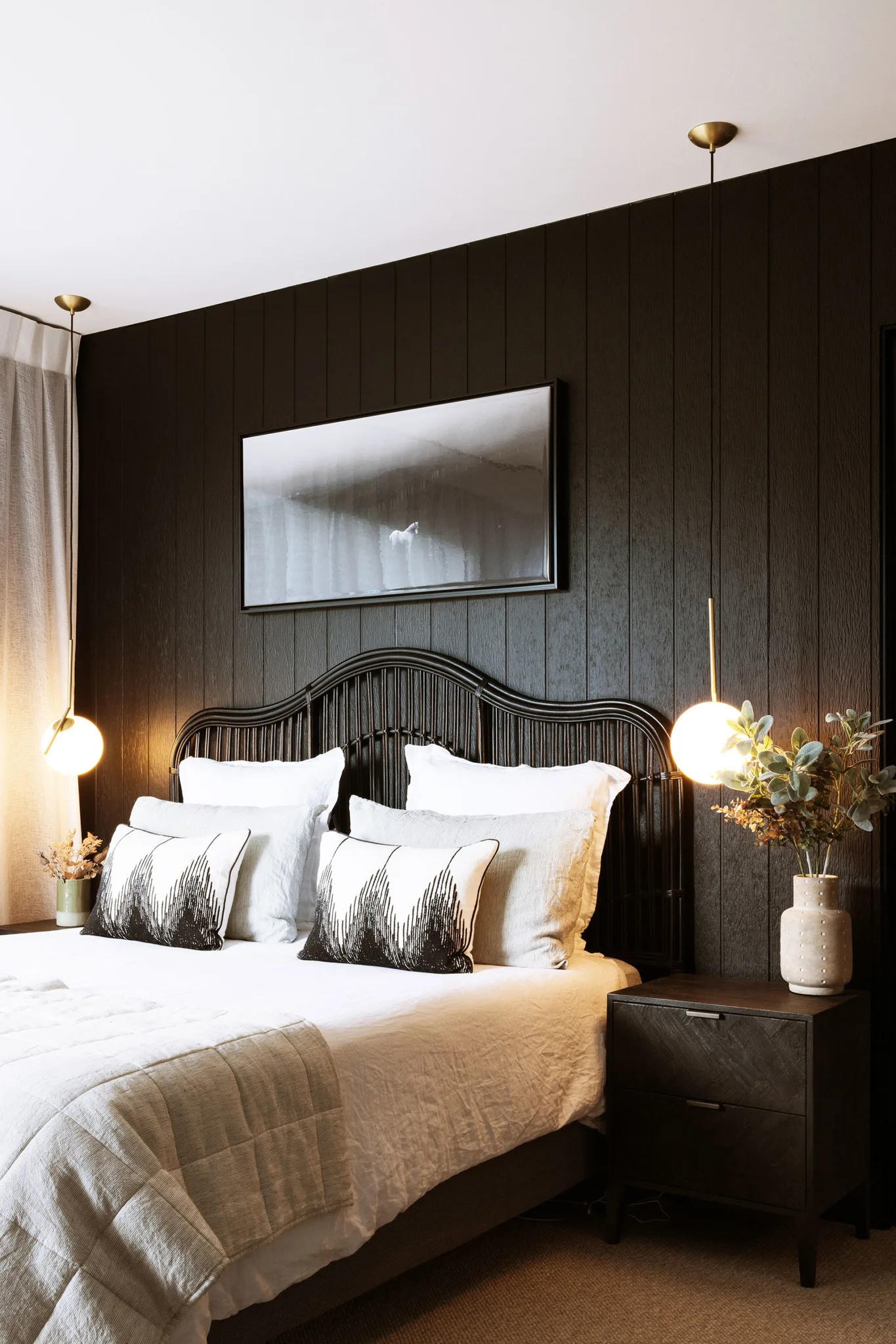 This family home has a moody, hotel vibe - Your Home and Garden NZ