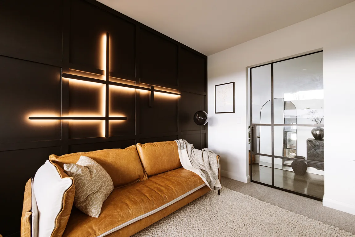 This family home has a moody, hotel vibe - Your Home and Garden NZ