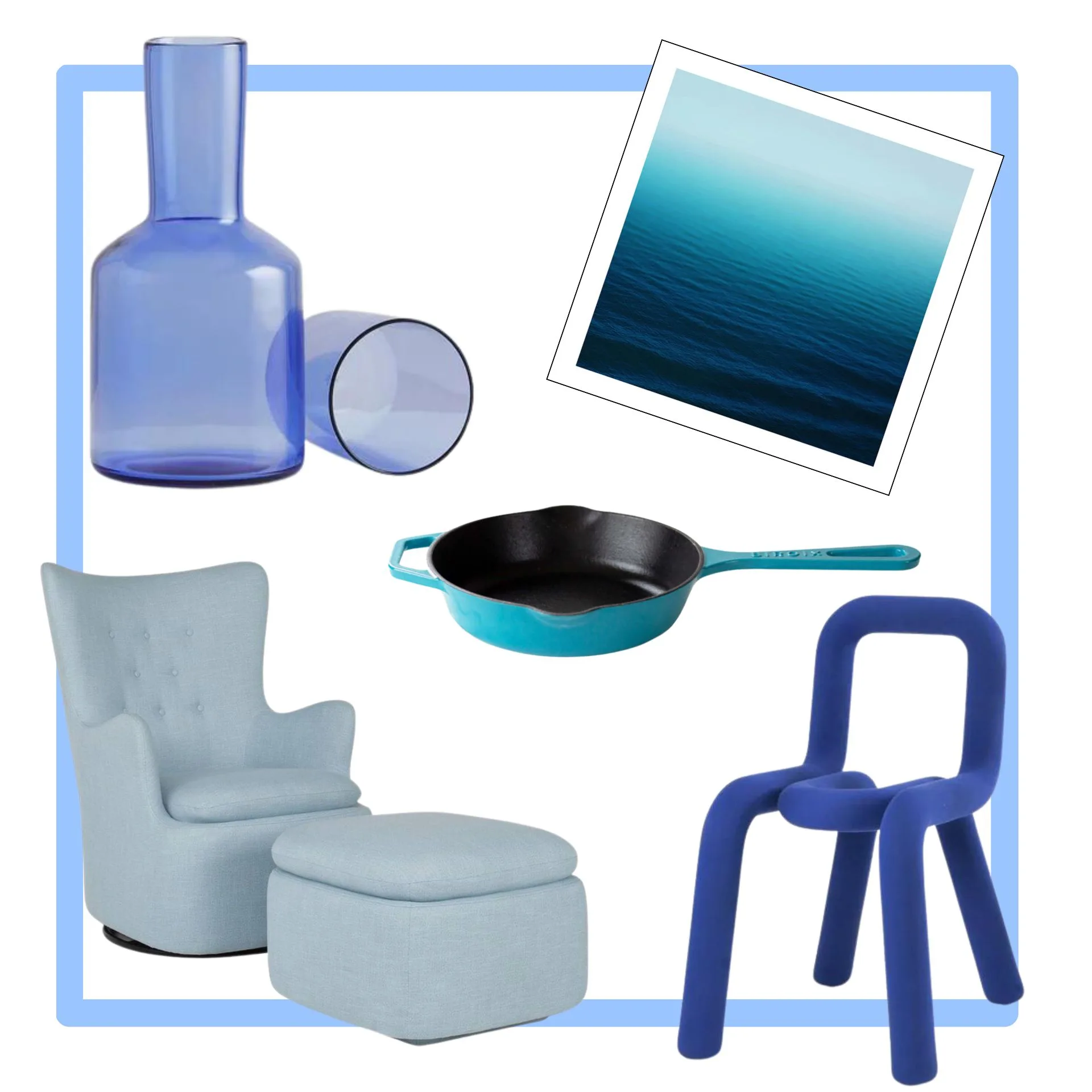 Blue decor pieces that will make a splash in your home