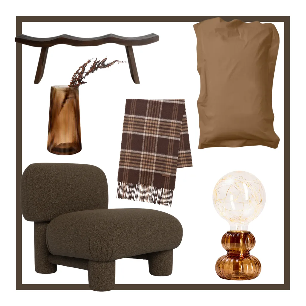 Trend alert: How to incorporate brown decor into your home