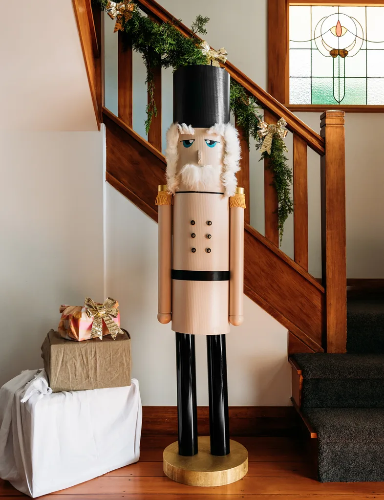 Why not have a DIY nutcracker to enter the festive season