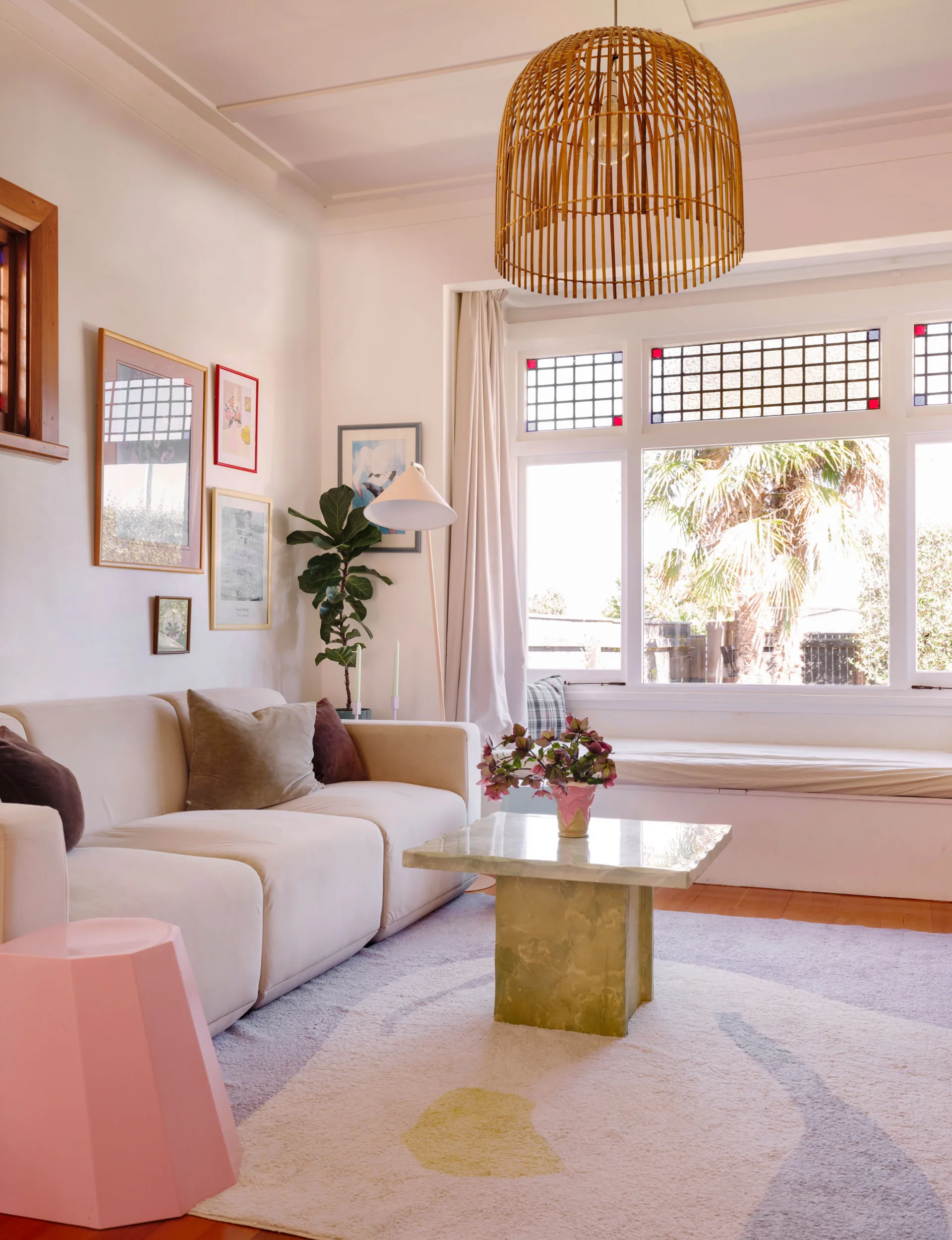 This Napier home is filled with eclectic thrifted treasures