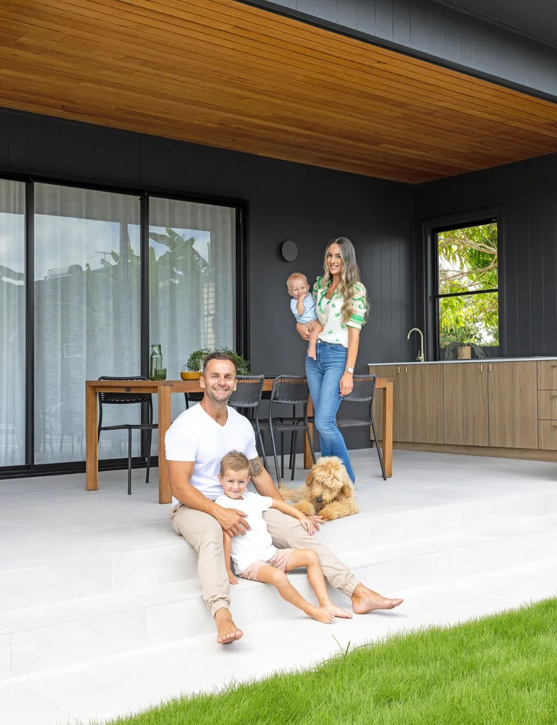 This classy farmhouse build is elegant and family friendly