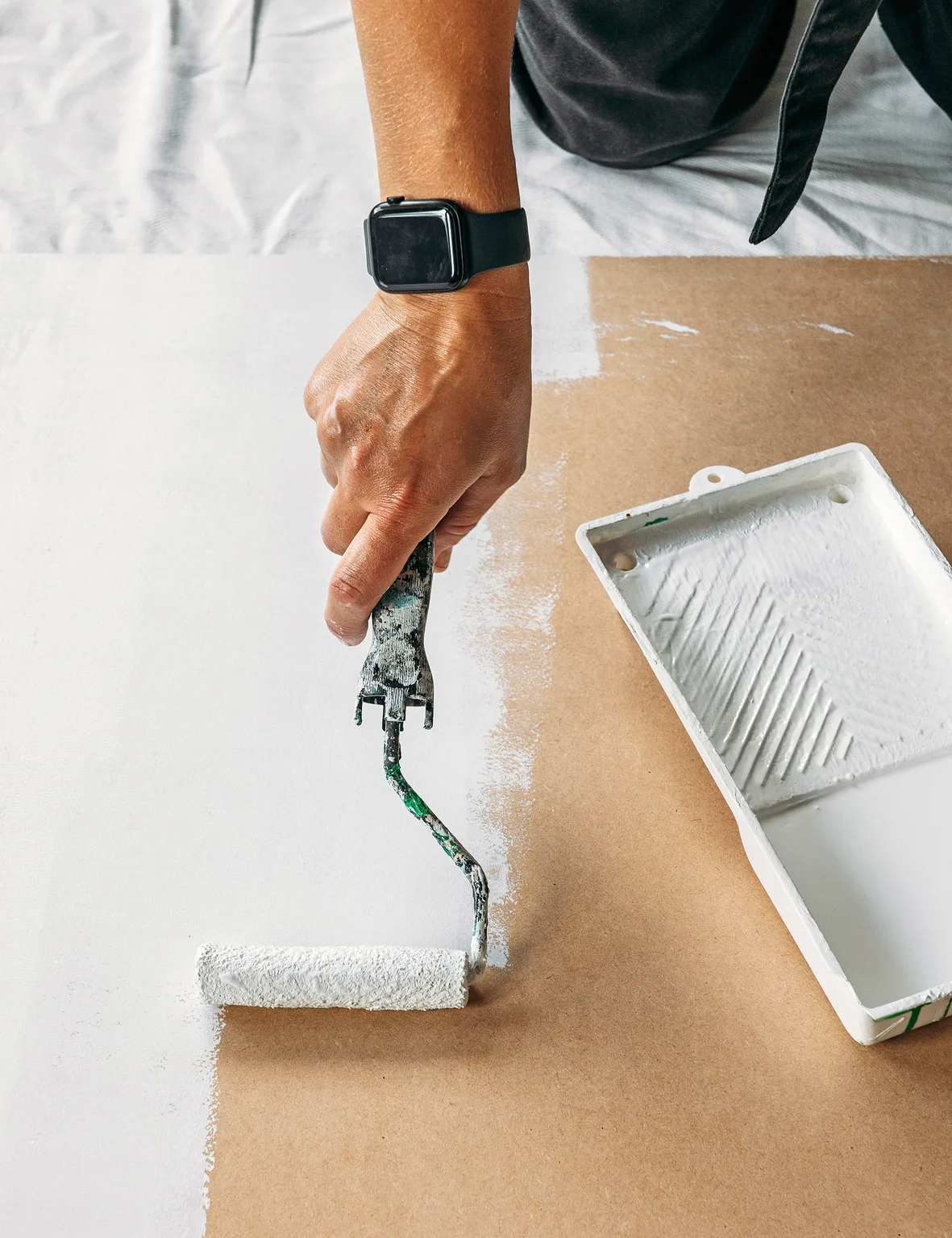 Step-by-step guide on how to create a framed wallpaper art print