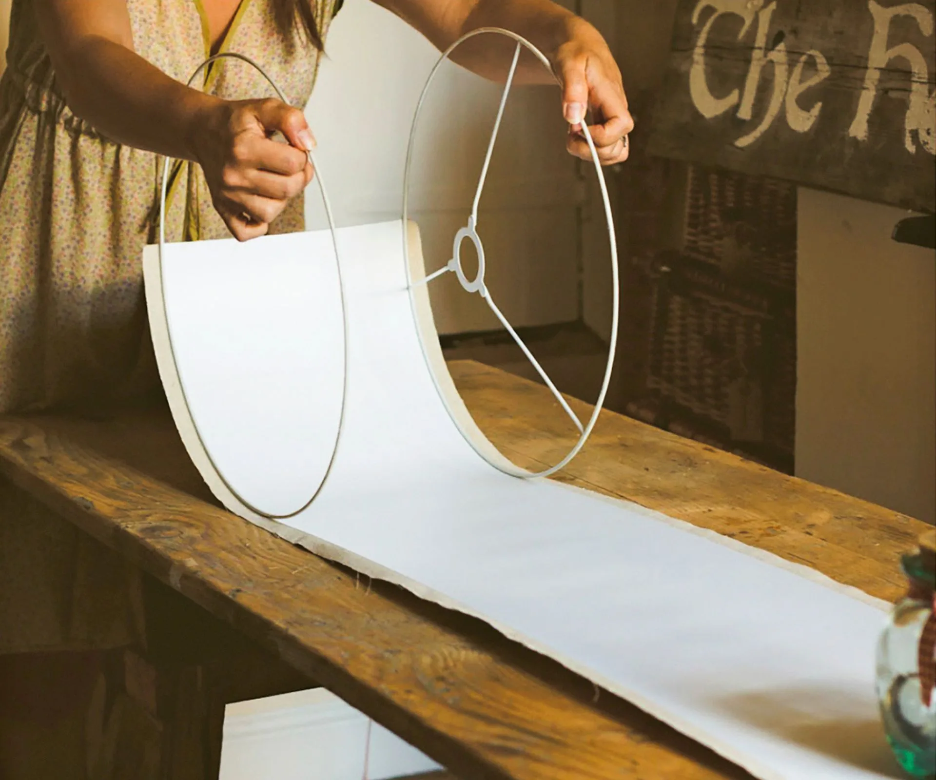 How to create your own personalised DIY lampshade