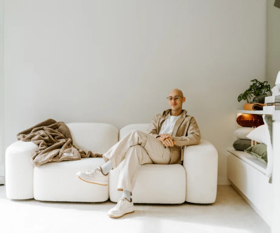 Hommey founder Justin Kestelman’s tumble into soft furnishings