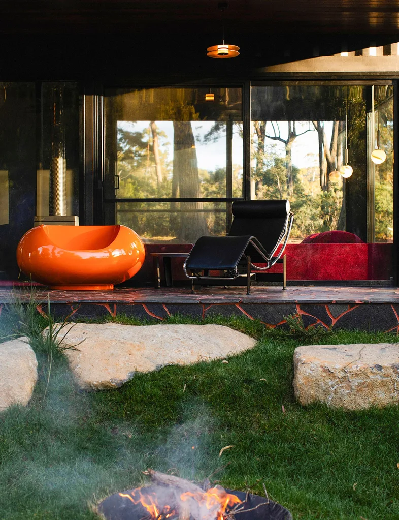 Surfer Dion Agius found quiet in this remote container home