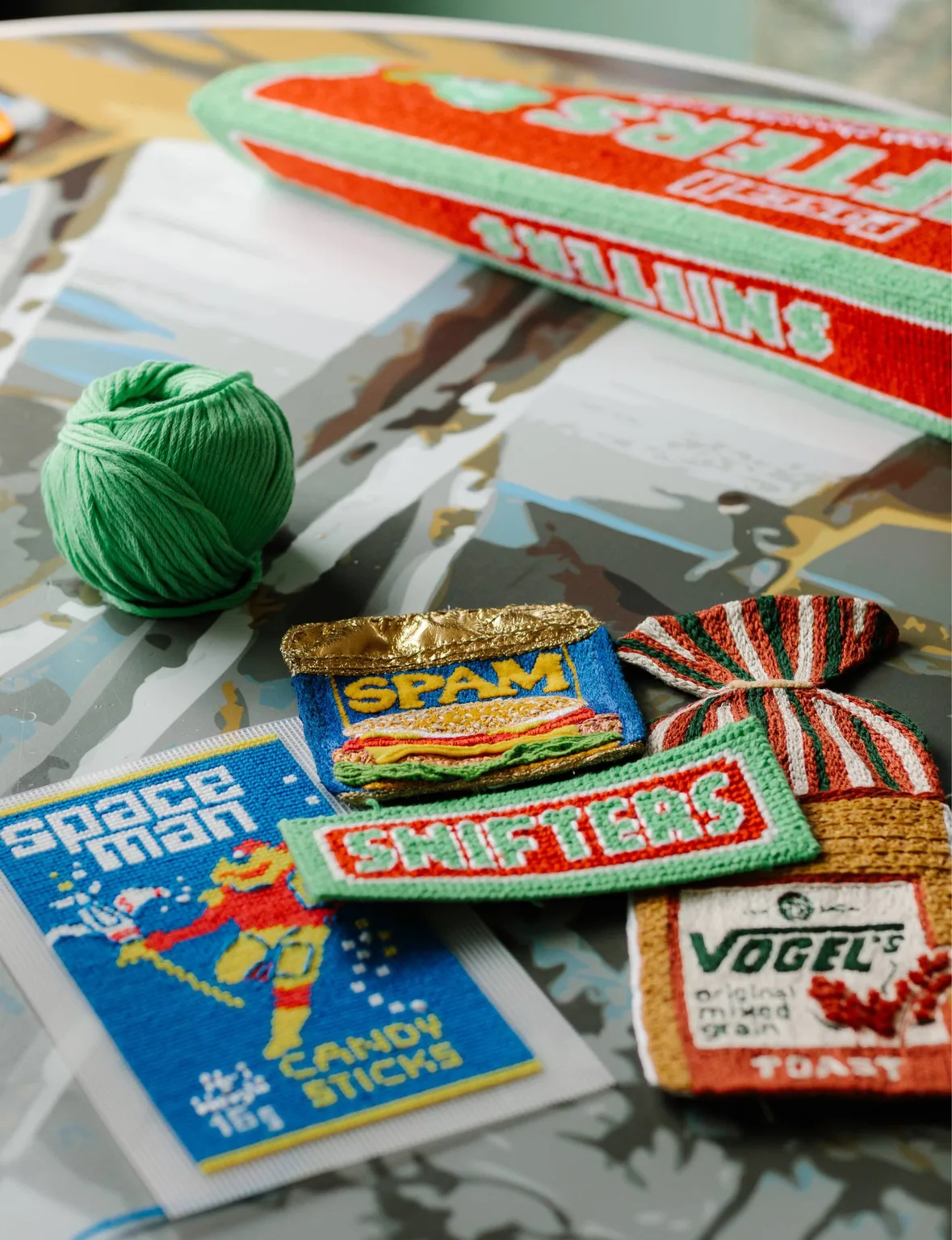 Artist Kim Lawrence inspires nostalgia with her rug-tufting work