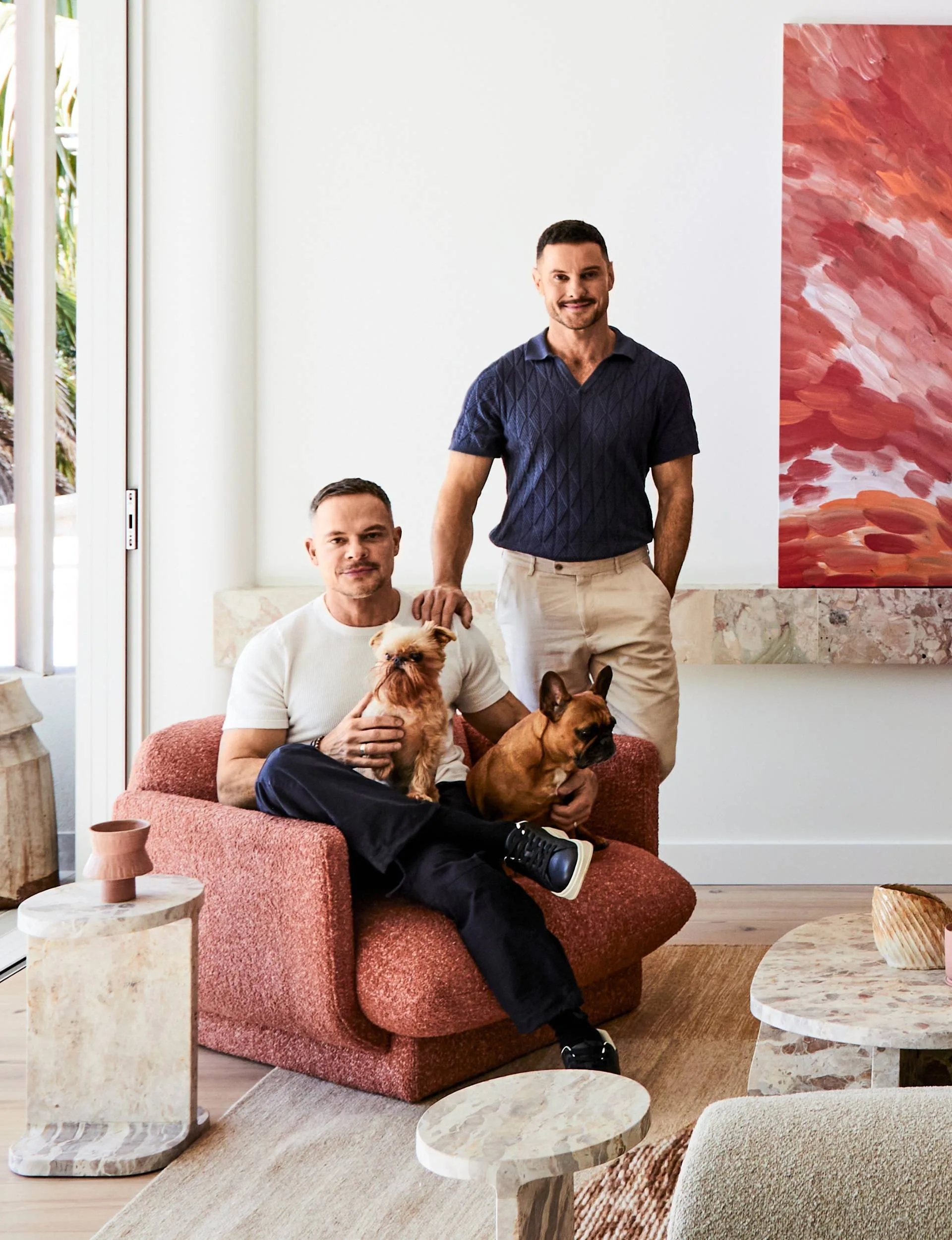 The Block host Darren Palmer takes us on a tour of his house
