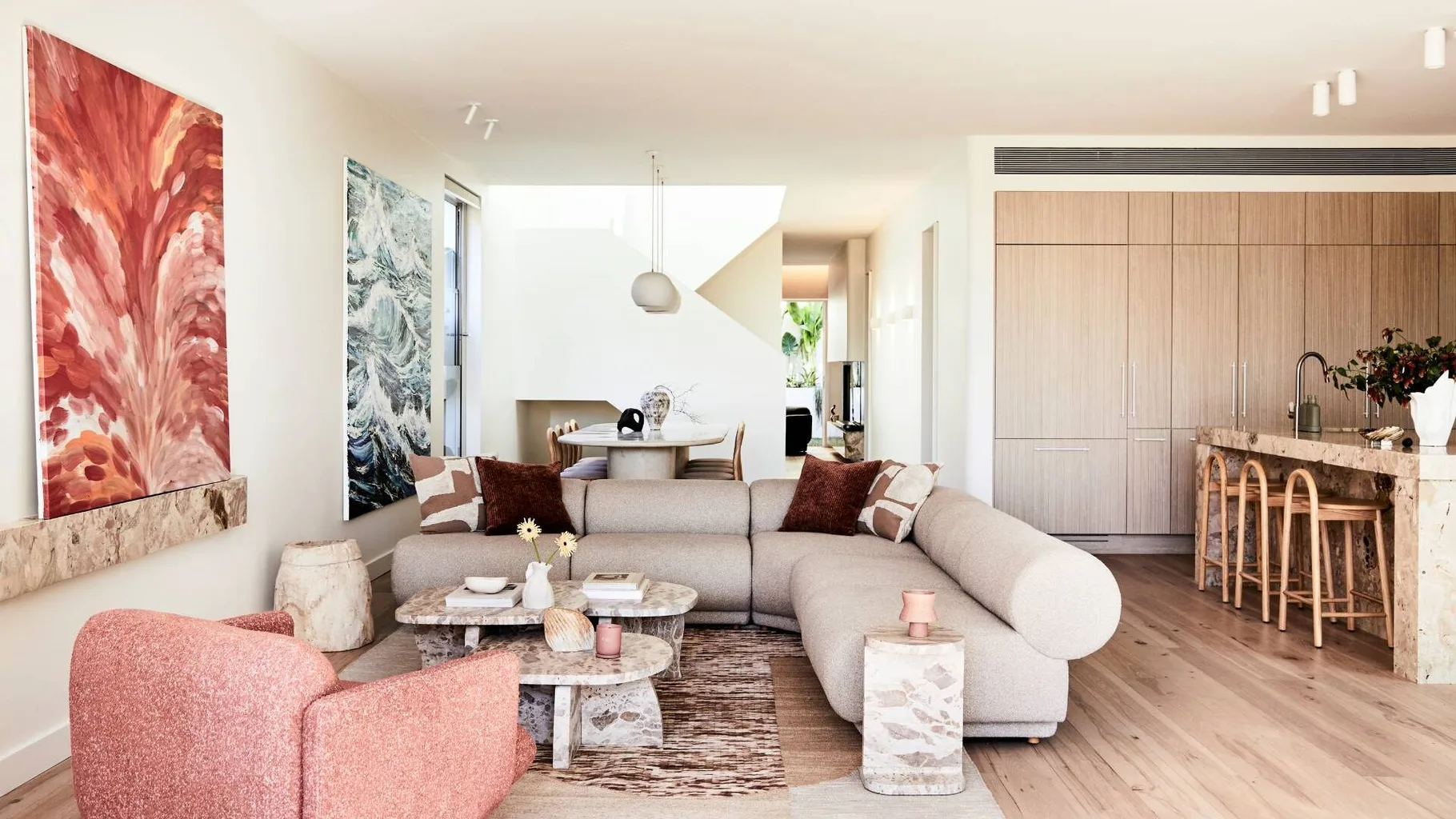 The Block host Darren Palmer takes us on a tour of his house