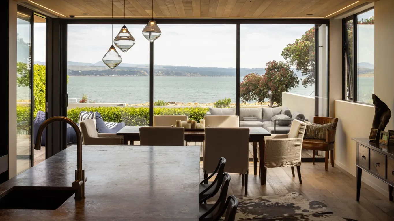 Alex Walls creates a coastal inspired lounge just in time for summer