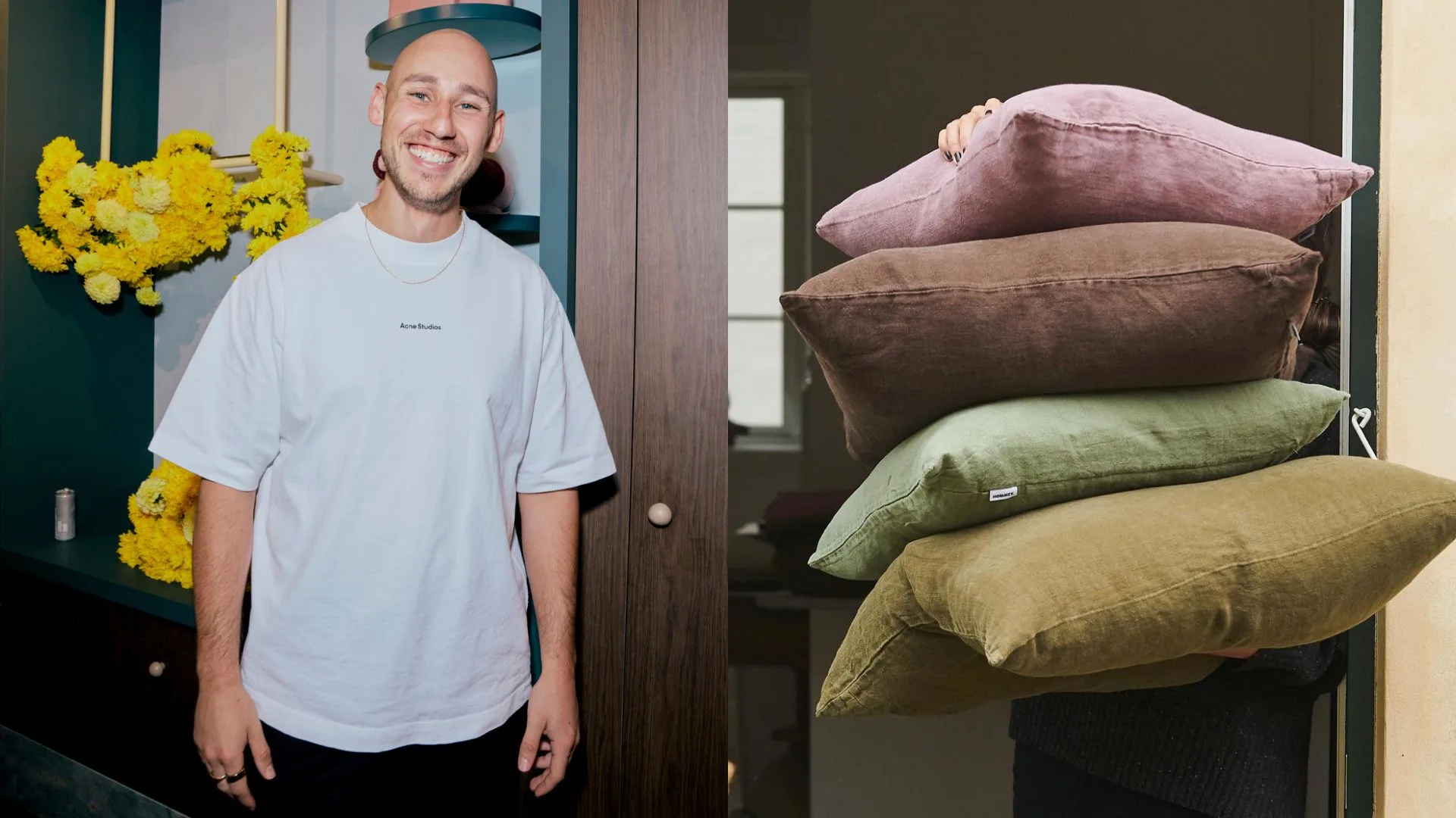 Hommey founder Justin Kestelman’s tumble into soft furnishings