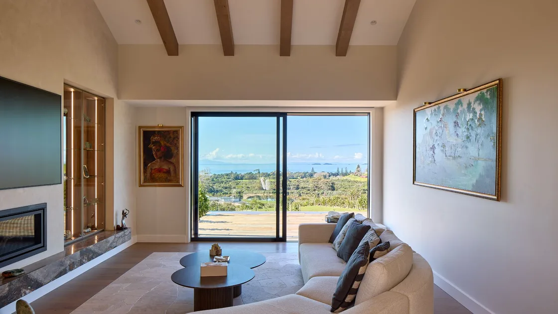 This Long Bay home perfectly displays owners various collections