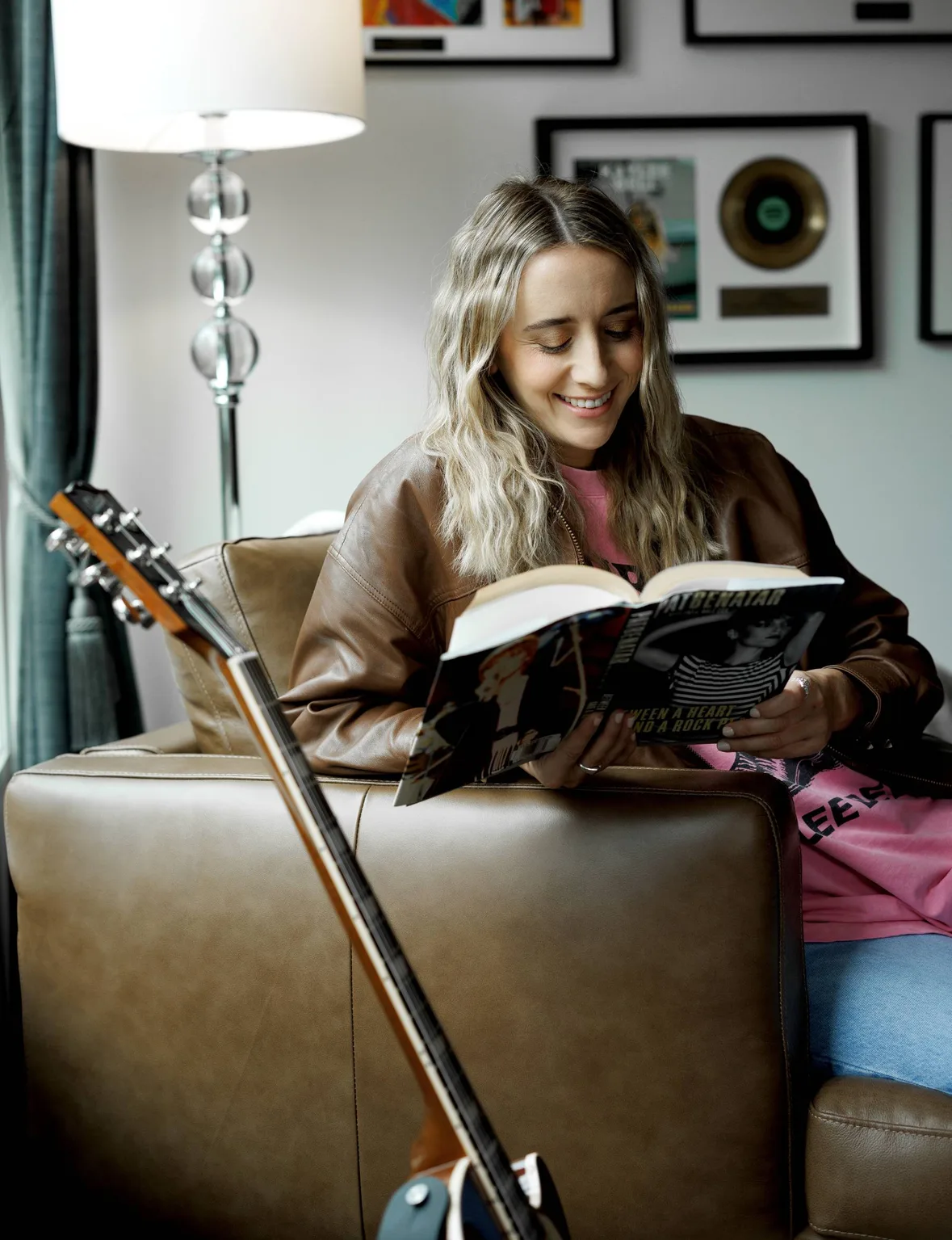 Kaylee Bell talks life, music, and family while recording at home