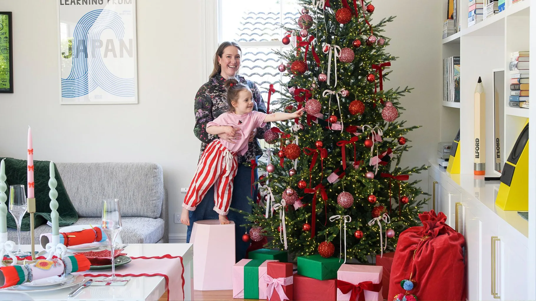 Sian Hill decorates her renovated Glenfield villa for Christmas