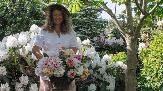 Floral stylist Kate Williams shares her blooming garden & journey
