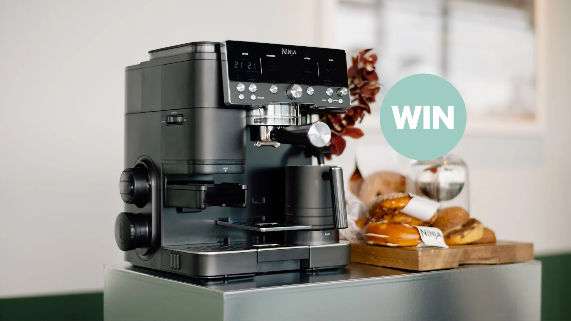 Win a Ninja Luxe Café coffee machine worth $1,099.99 - Your Home and ...
