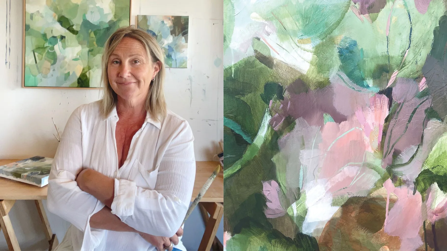 Year of Art: Meet Marsha Smith, the creative behind ‘Verdant Blush ...