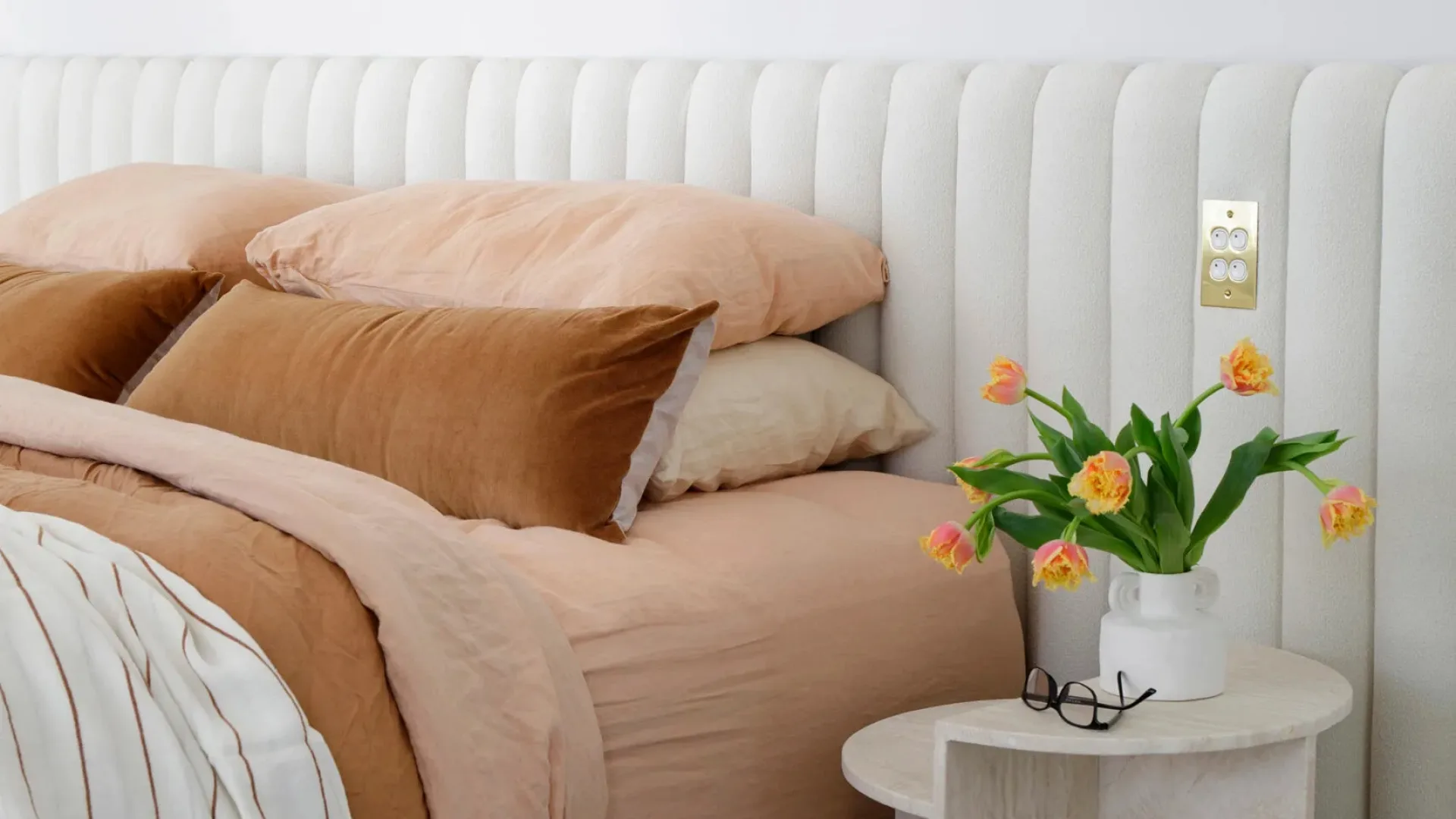 How to Style a Bedside Table in 5 Steps | Home Beautiful