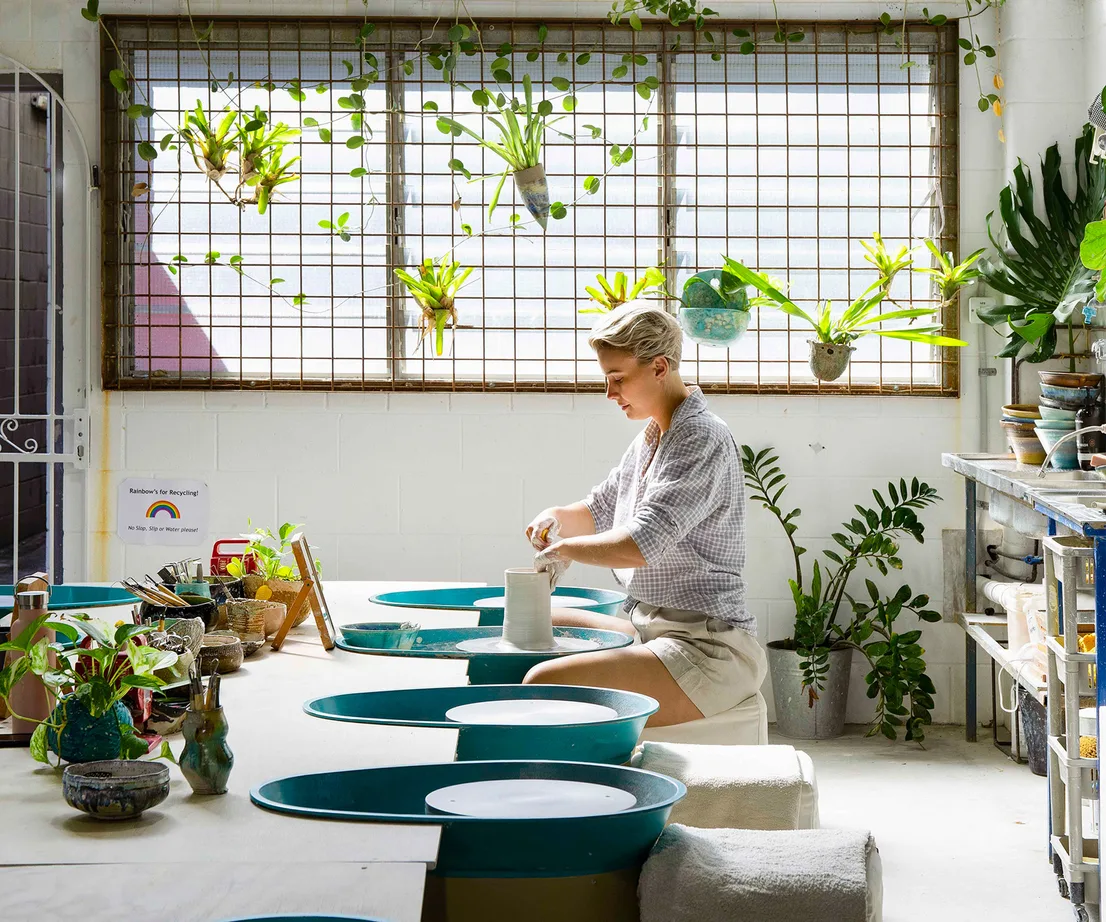 Mother-Daughter Duo Making Beautiful Ceramics