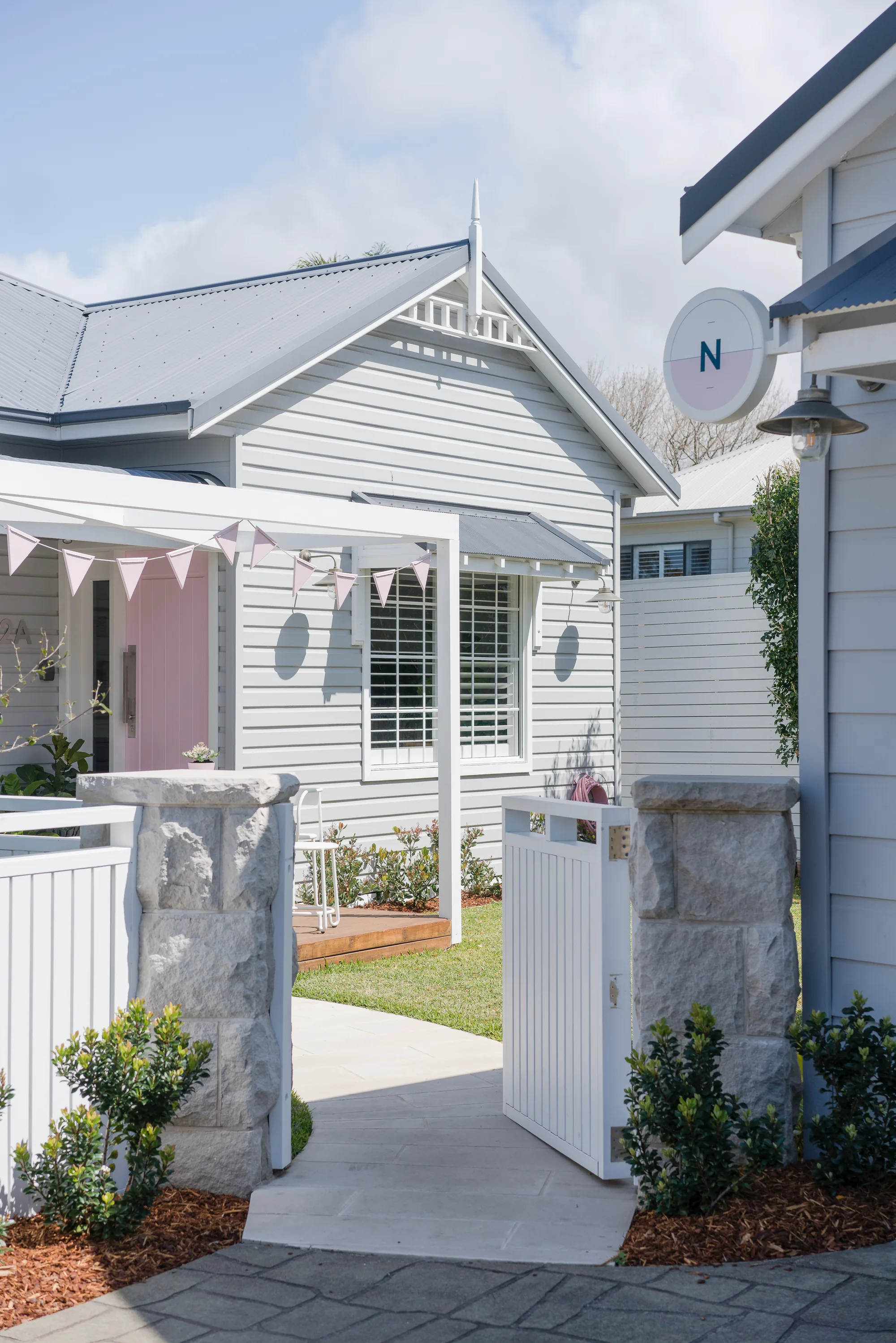 Backyard cottage transformed into a charming retreat