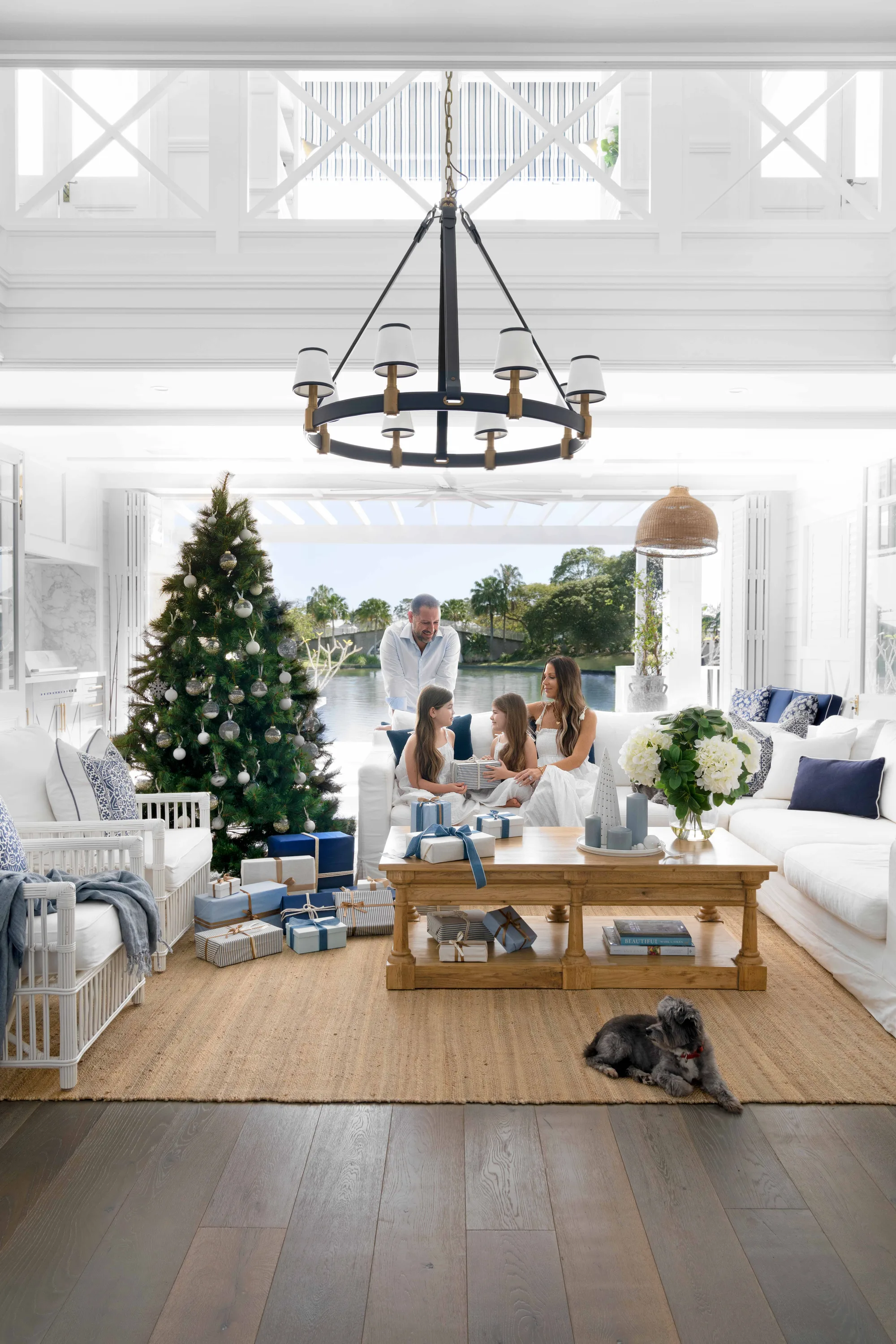 Hamptons-Inspired Family Oasis on the Sunshine Coast