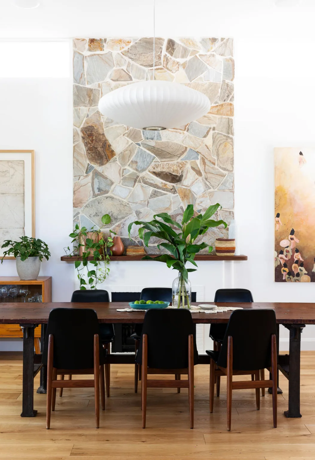 10 ways to style up your timber dining table | Home Beautiful