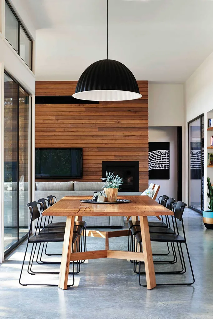 10 ways to style up your timber dining table | Home Beautiful