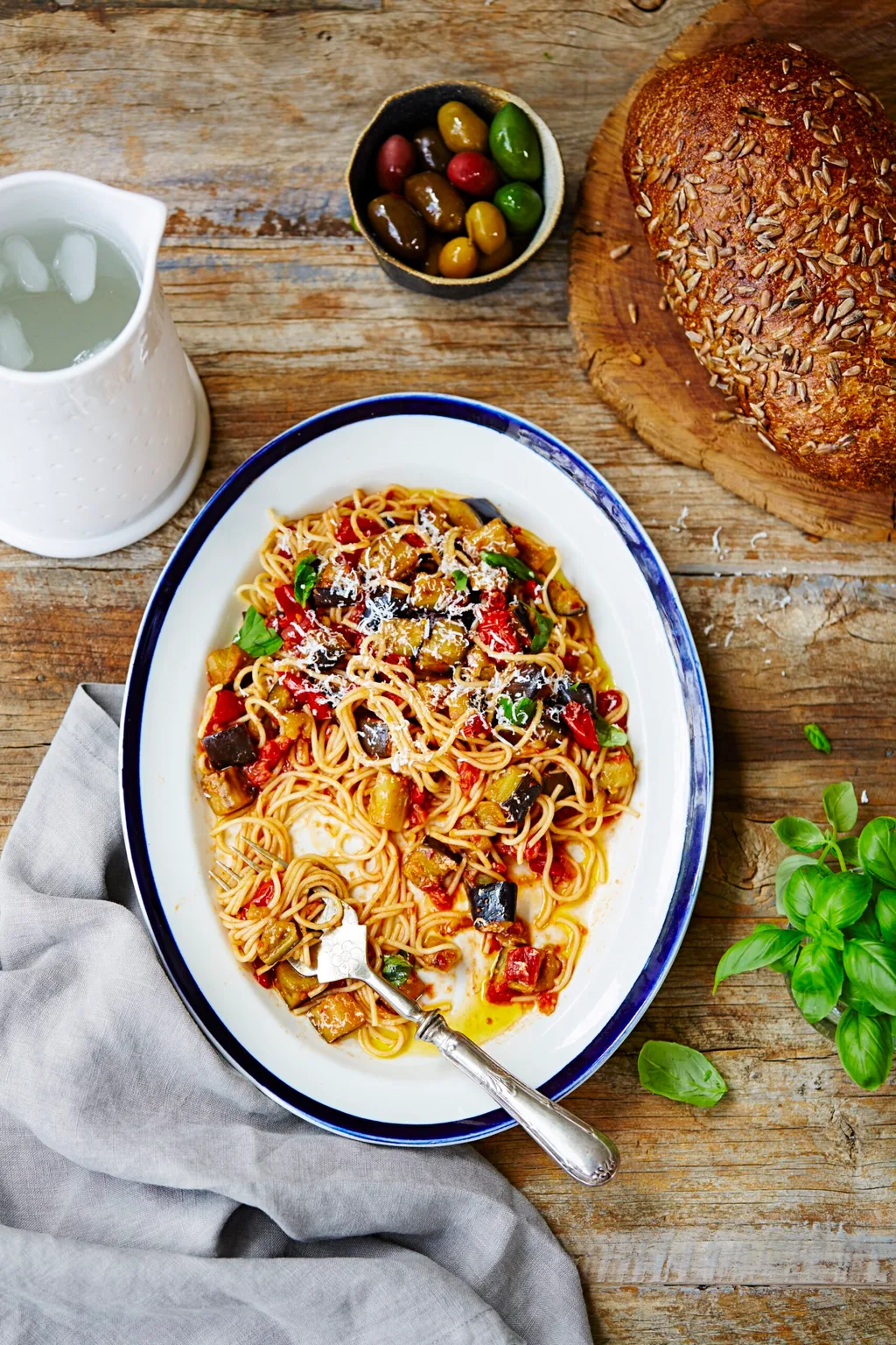 Spaghetti Alla Norma Recipe | Home Beautiful