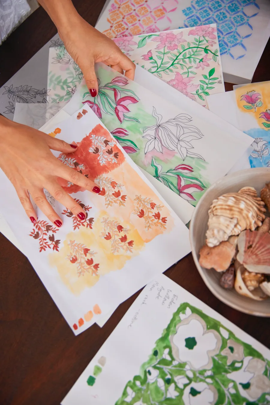 Inside The Design Studio with Holly Firth from Block & Print