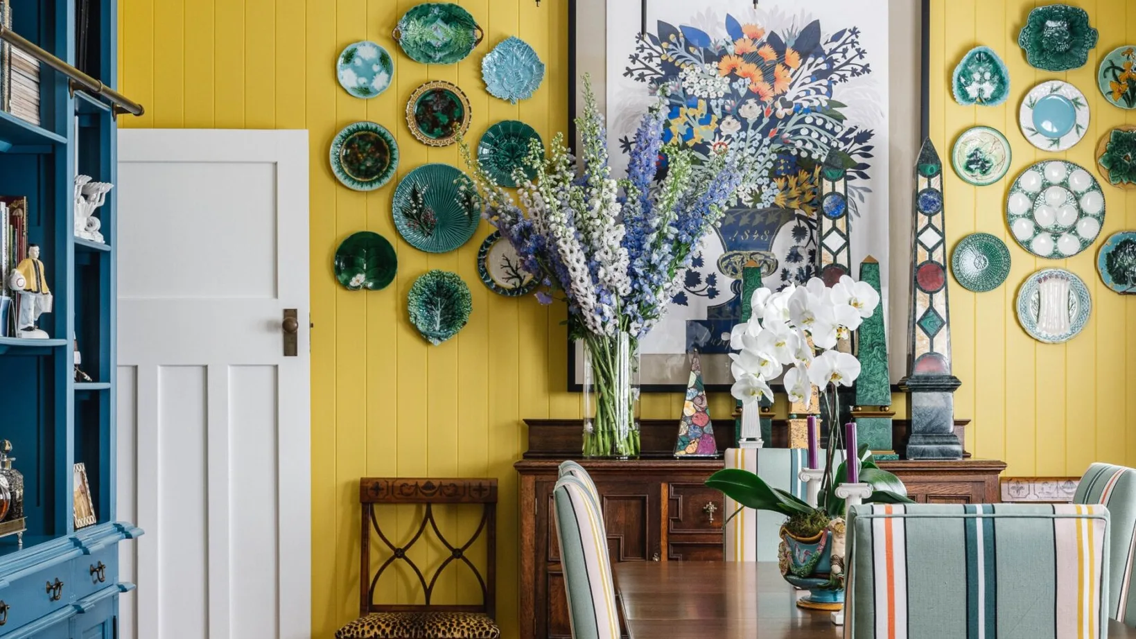 Plate walls are back in style; here's how to nail it!