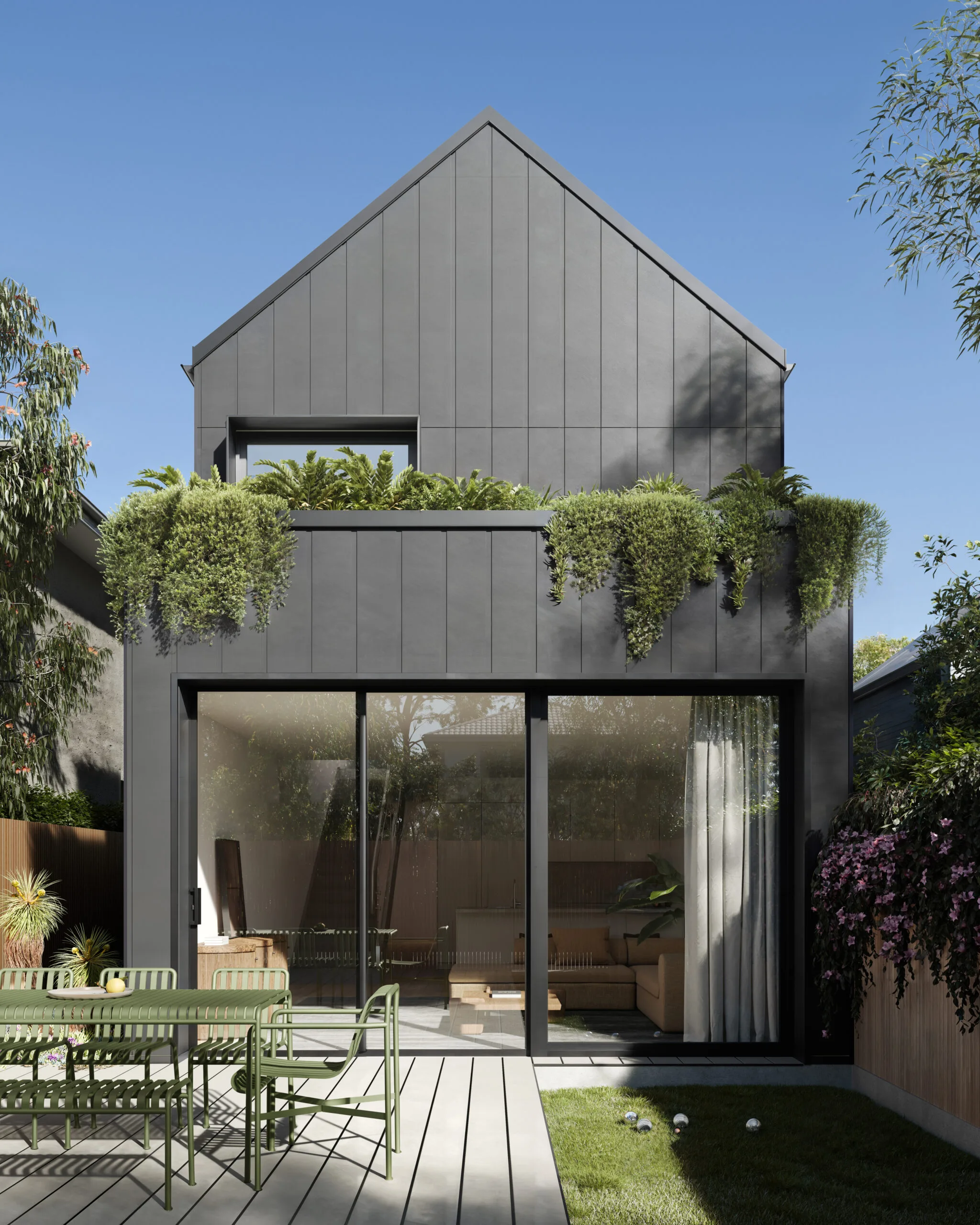 Modern Barn home: Serenity and simplicity for living