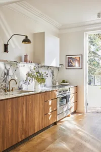 Ooh la la: Inside a galley kitchen with fabulous French features | Home ...
