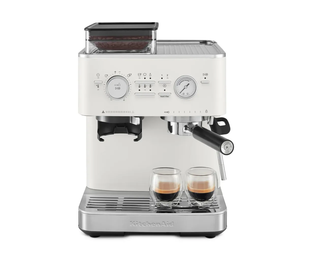 KitchenAid Semi Automatic Espresso Machine with burr grinder product ...