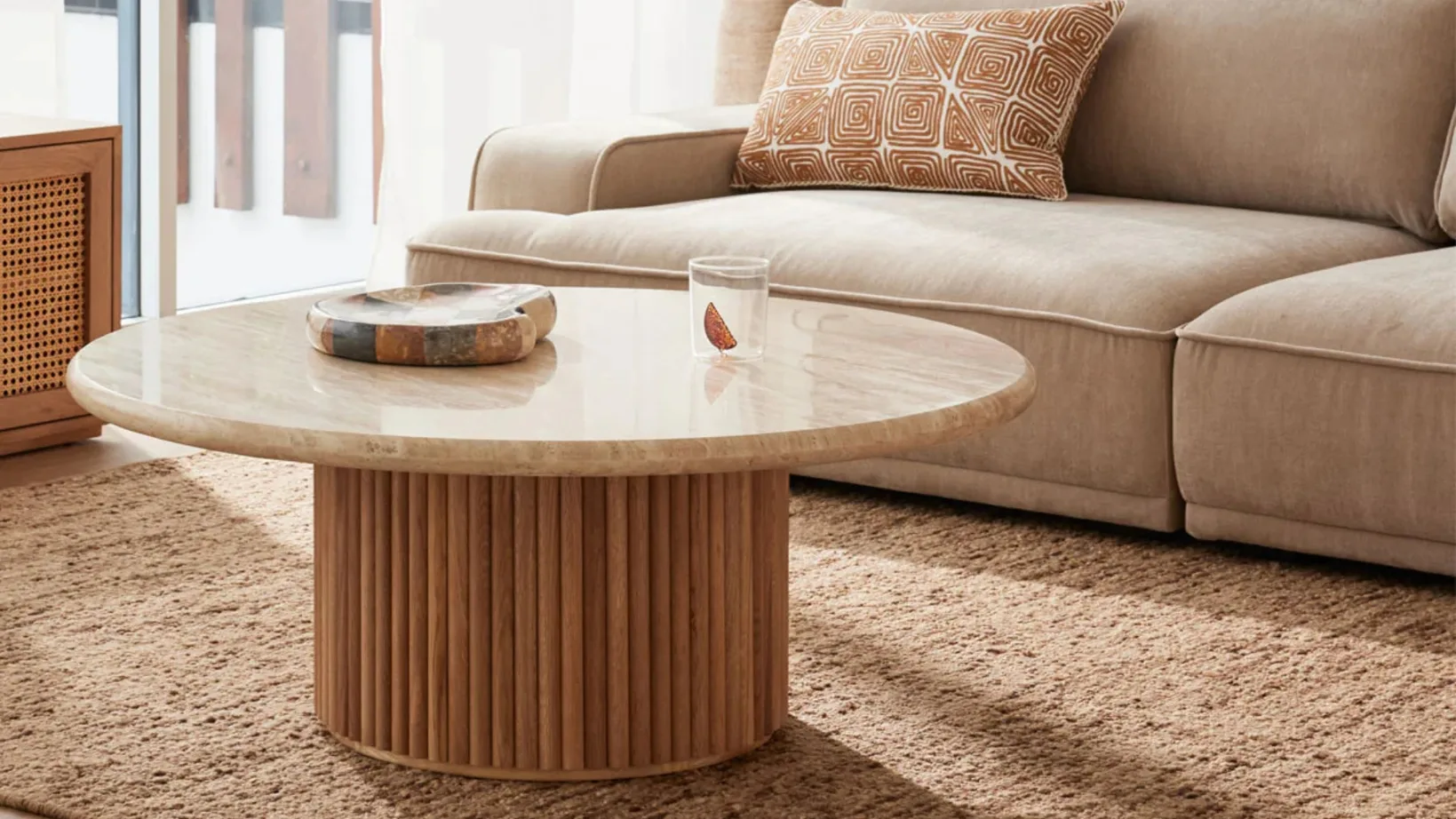 8 of the best travertine tables to channel Mediterranean cool | Home ...