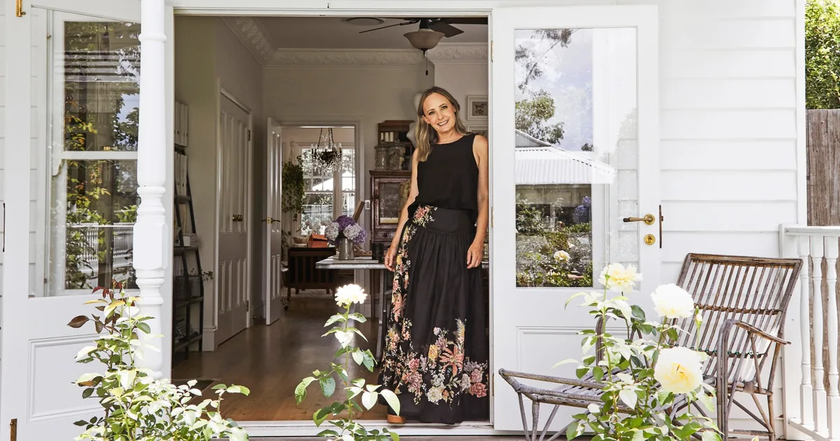 Inside Illustrator Alexandra Nea's Sun-Dappled Home Studio | Home Beautiful