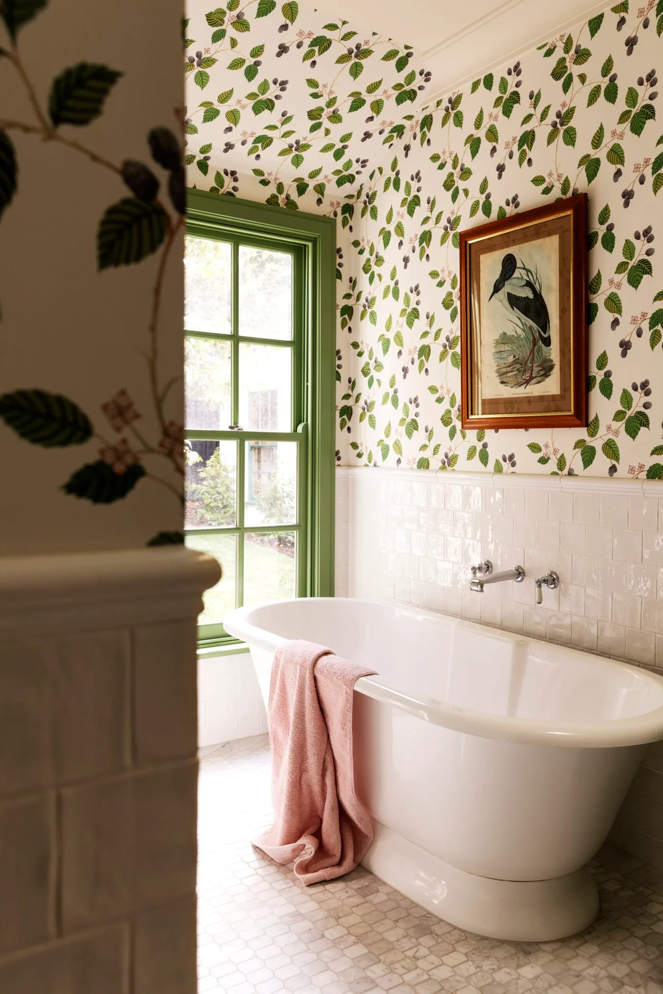 Amy Spargo’s green bathroom is big on whimsy and wonder | Home Beautiful