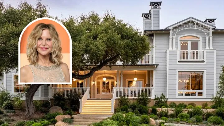 Inside Meg Ryan's classic Hamptons style home in Montecito | Home Beautiful