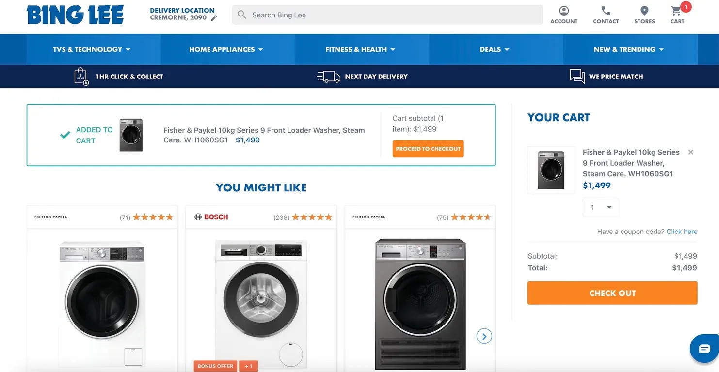 Bing Lee discount codes and deals: Up to 20% off in April 2026 | Home ...