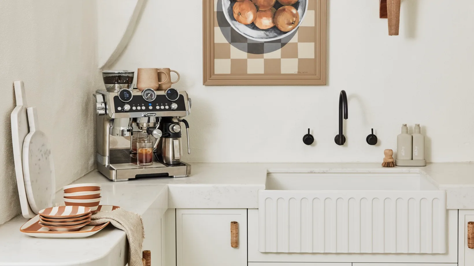 South African Country Garden Among Vineyards