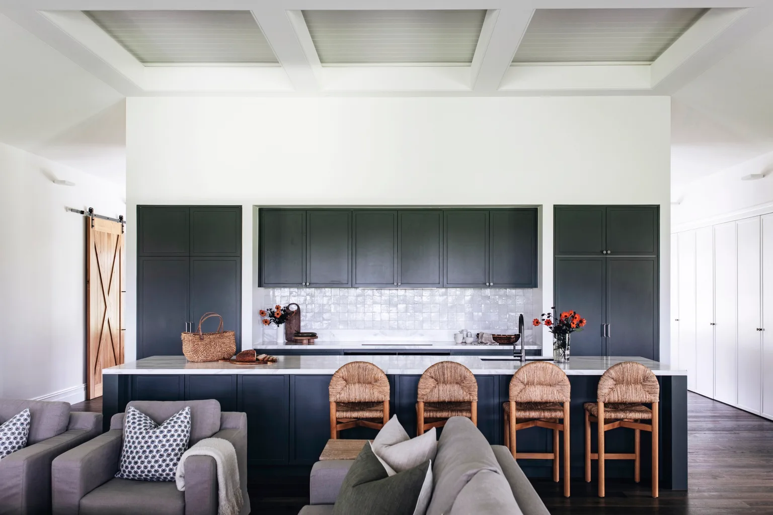 Inside a pretty Southern Highlands farmhouse that serves as a weekender ...