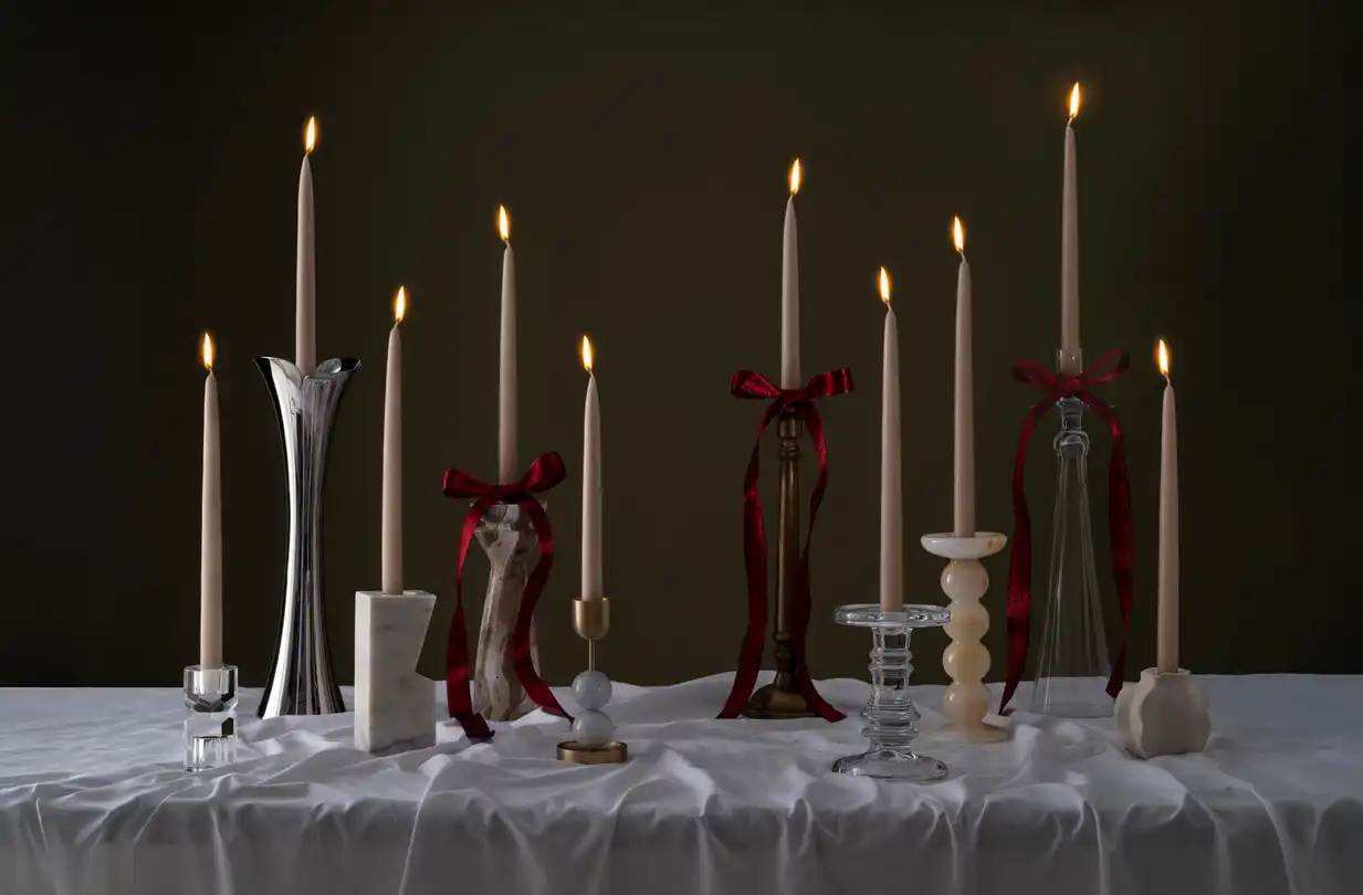 The glow-up: Why tapered candles are the ultimate tablescape upgrade ...