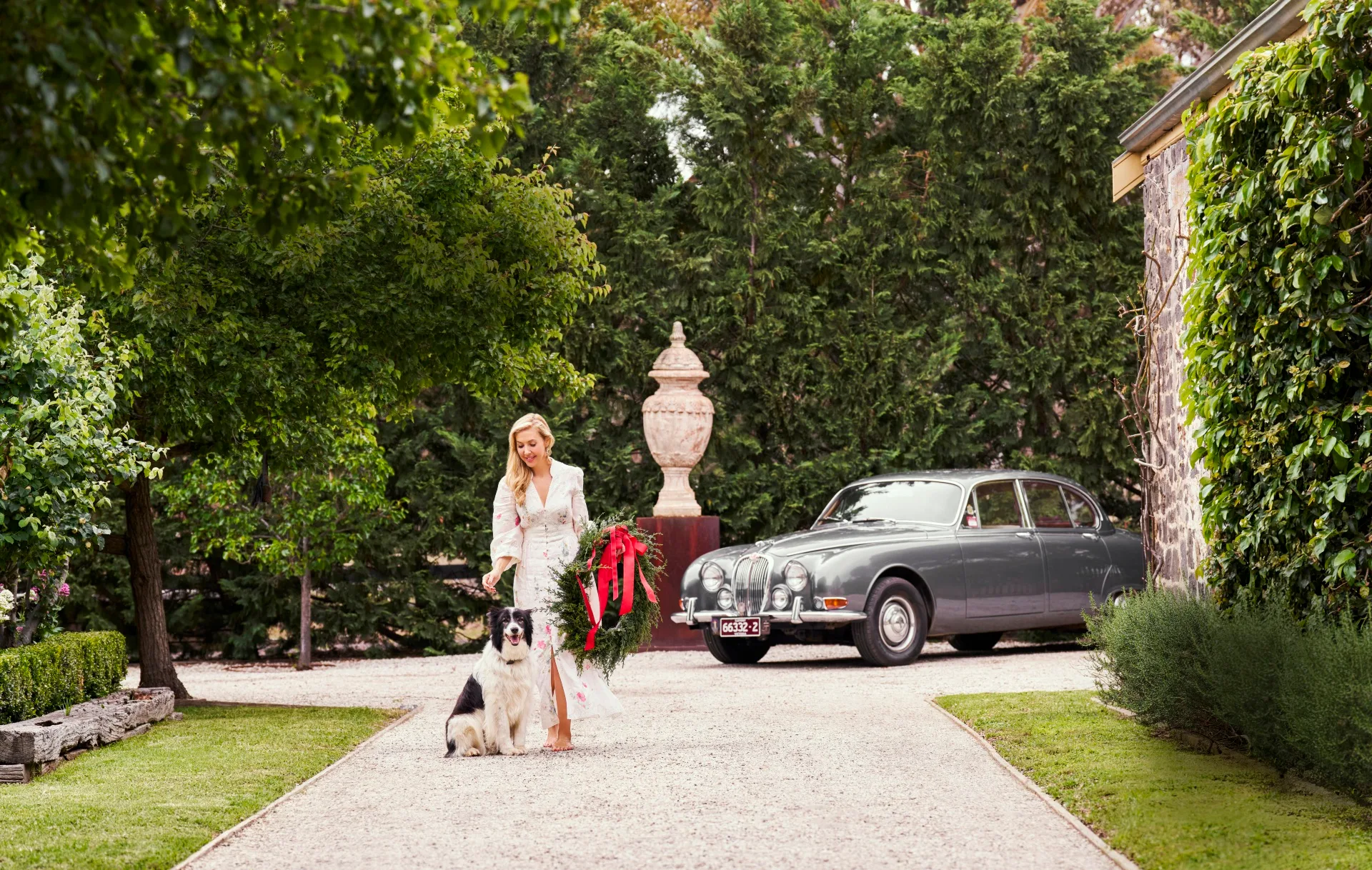 Inside Catriona Rowntree's country home at Christmas | Home Beautiful