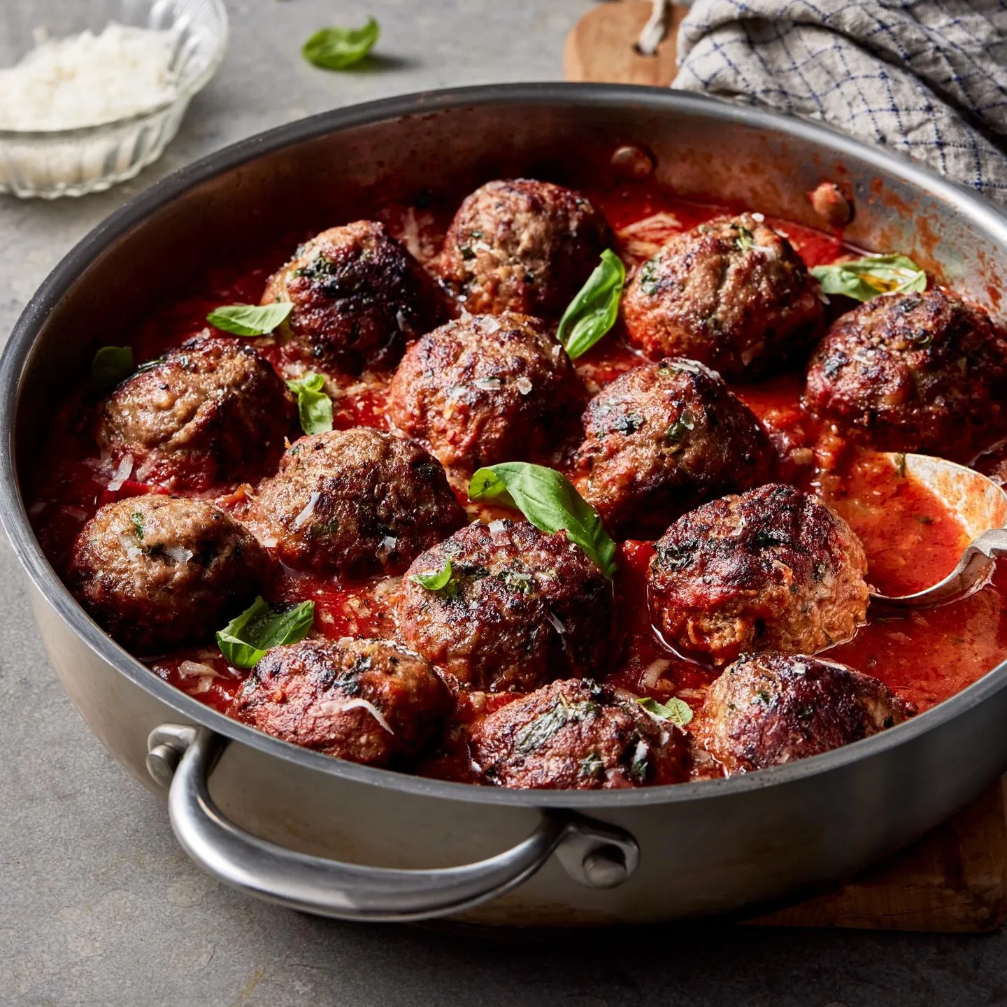 Big Italian meatballs Recipe | Home Beautiful