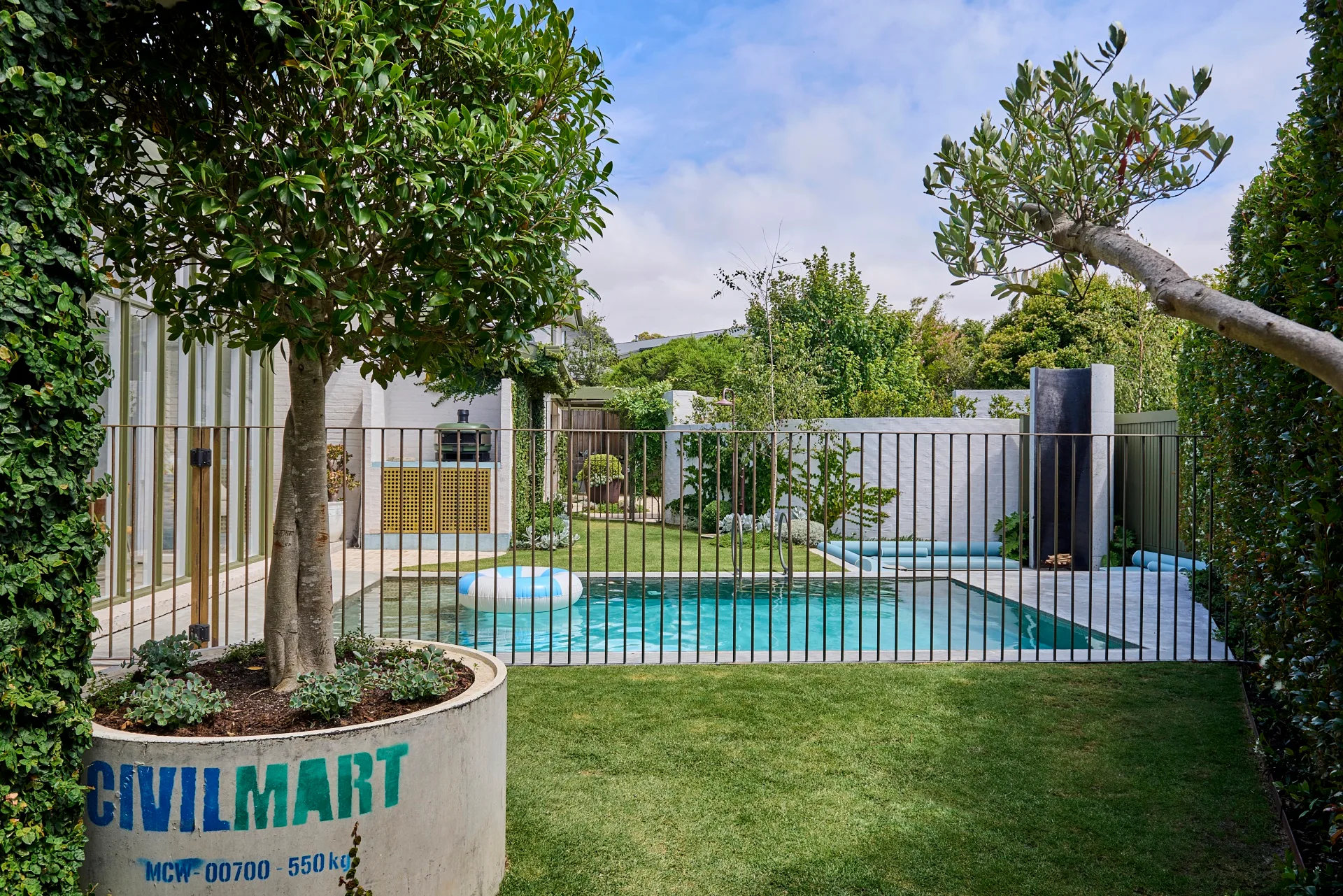 Family-oriented backyard design with a Tuscan twist | Home Beautiful