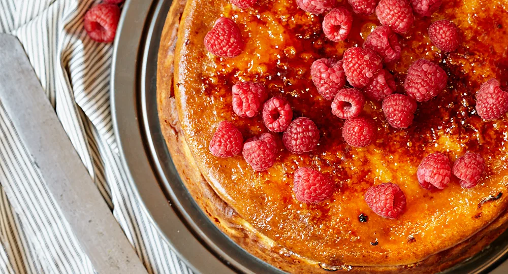 Basque cheesecake | Home Beautiful