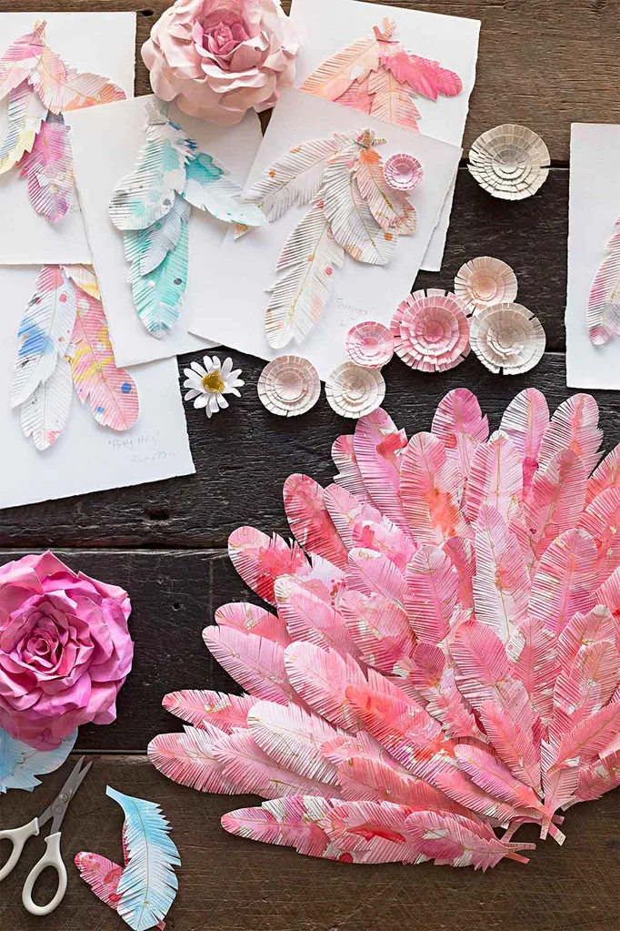 Spring into these beautiful paper designs | Home Beautiful