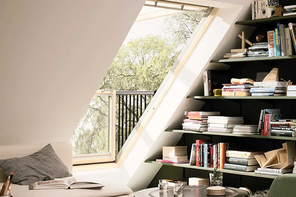 This amazing window turns into a balcony! | Home Beautiful